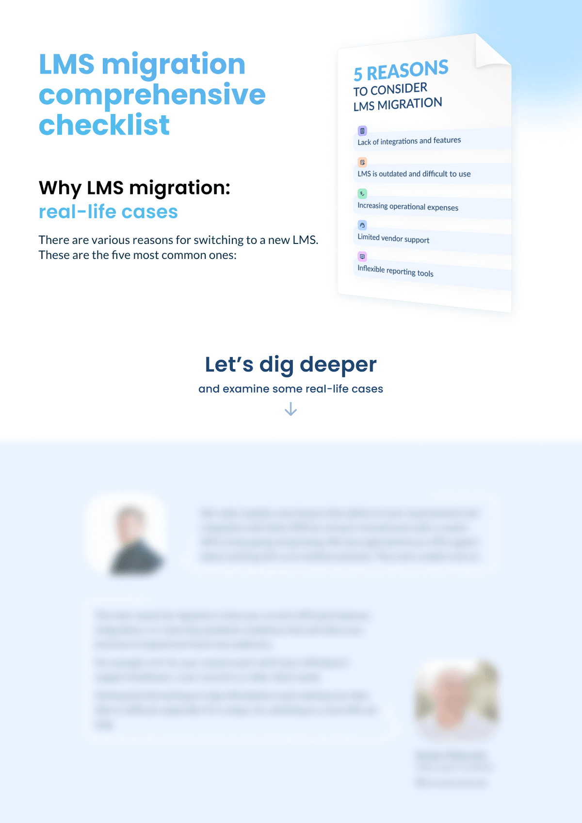 LMS Migration Comprehensive Checklist | Aristek Systems